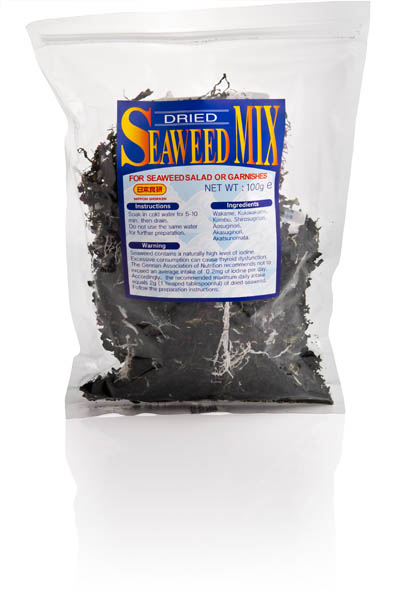 Dried Seaweed Salad Mix 100g - Japanska Matspecialisten AB